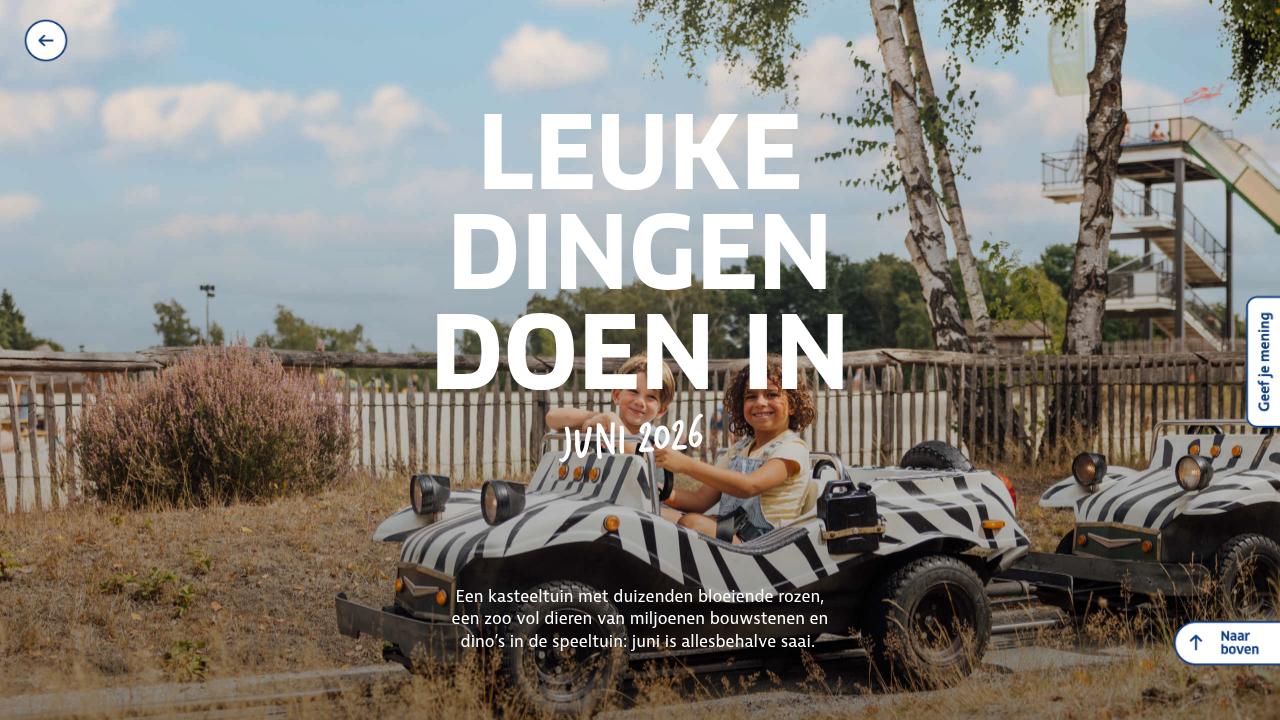 Leuke uitjes in juni 2026 met ANWB Ledenvoordeel | Kampioen