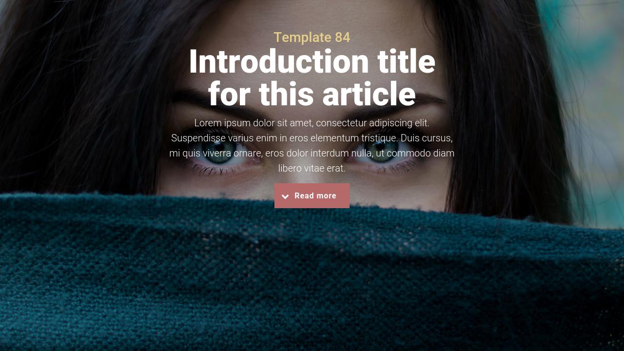 ST84 - PWV Templates