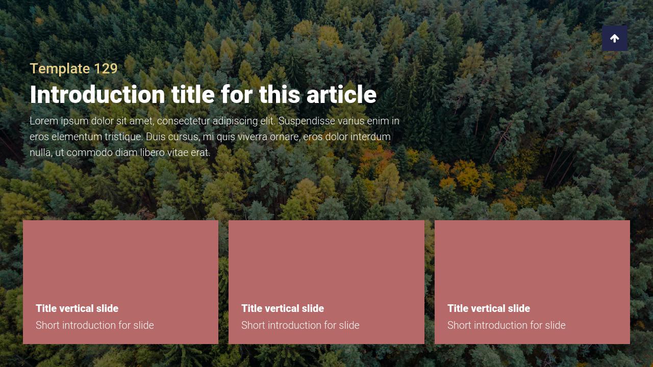 ST129 - PWV Templates