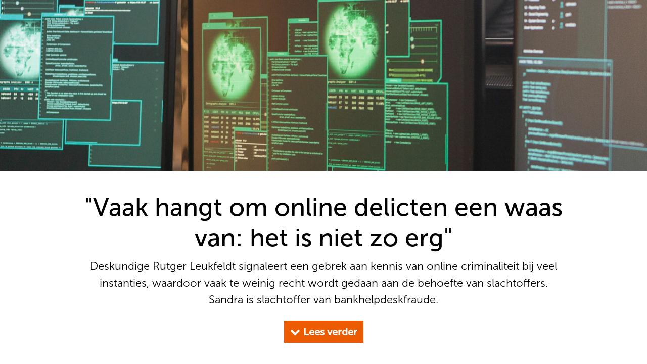 Deskundige en slachtoffer online criminaliteit aan het woord ...