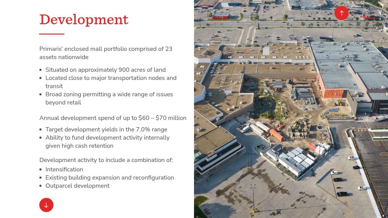 Development - Presentation Primaris