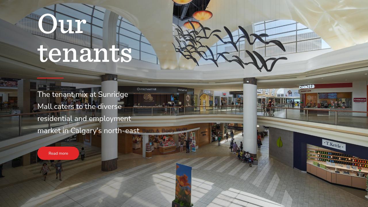 Our Tenants copy - Sunridge Mall