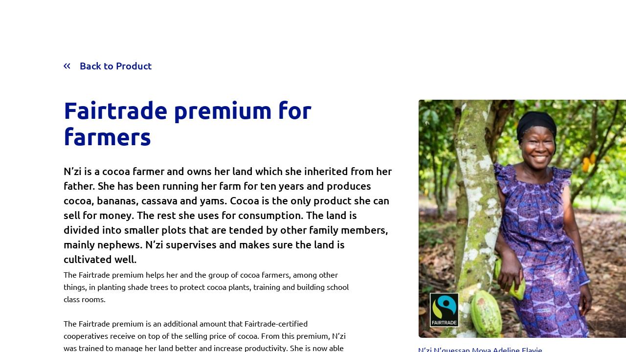 Fairtrade premium for farmers - Update2022