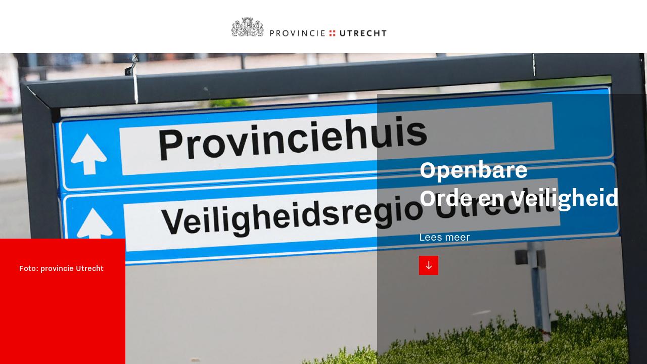 Openbare Orde en Veiligheid - Jaarverslag 2024 Commissaris van de Koning