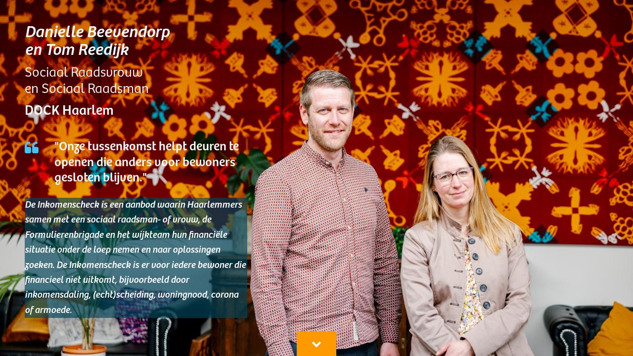 Danielle Beevendorp en Tom Reedijk - DOCK jaarverslag 2022