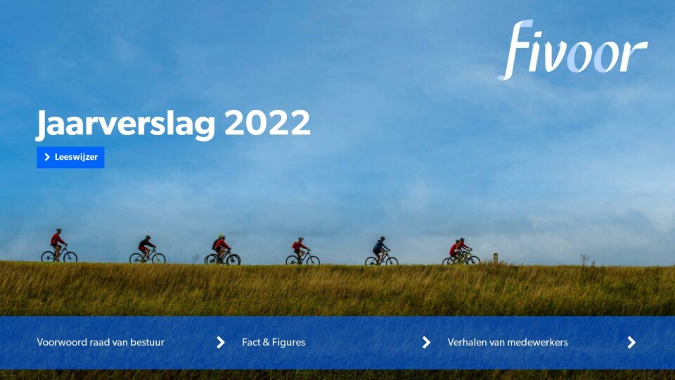 Voorblad - Jaarverslag Fivoor 2022