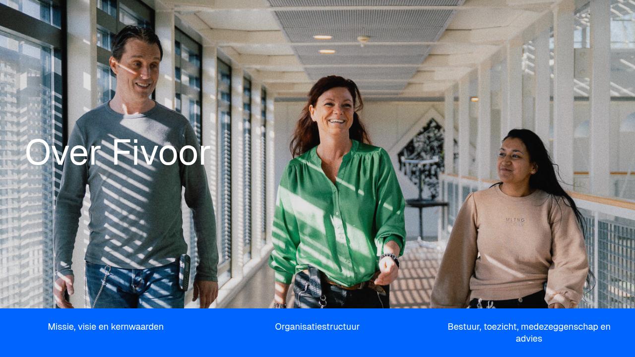 Over Fivoor - Jaarbeeld 2024