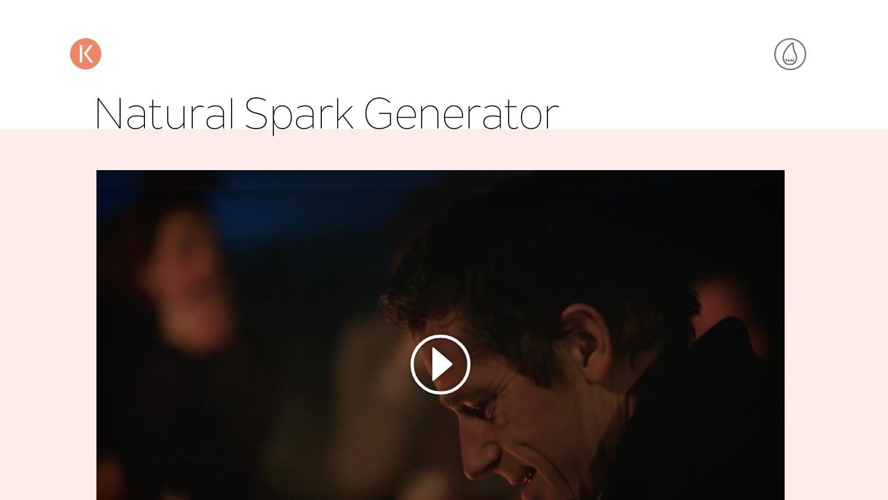 Natural Spark Generator - Kalfire Gas - 2023 - NL