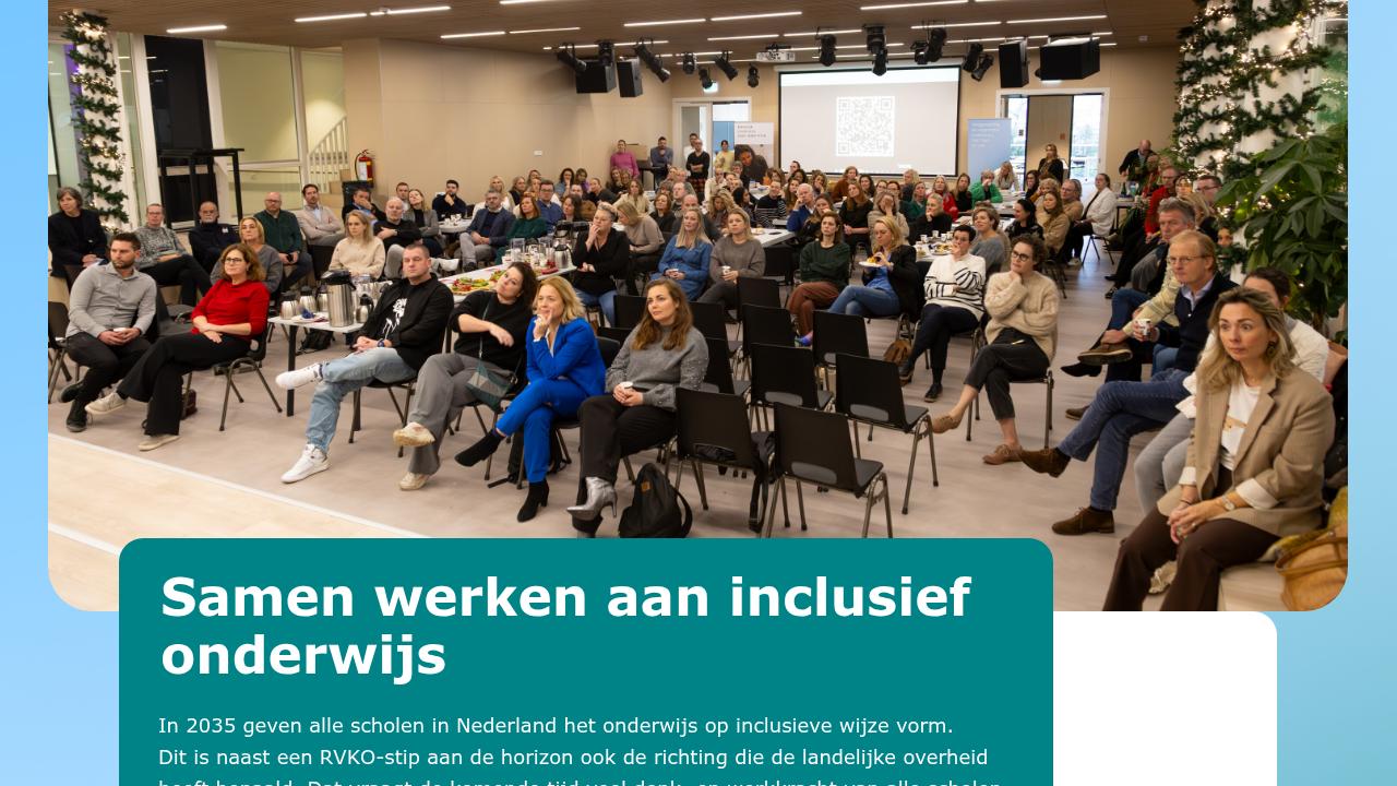 Samen werken aan inclusief onderwijs - e-Koerier nr 4 2024-2025