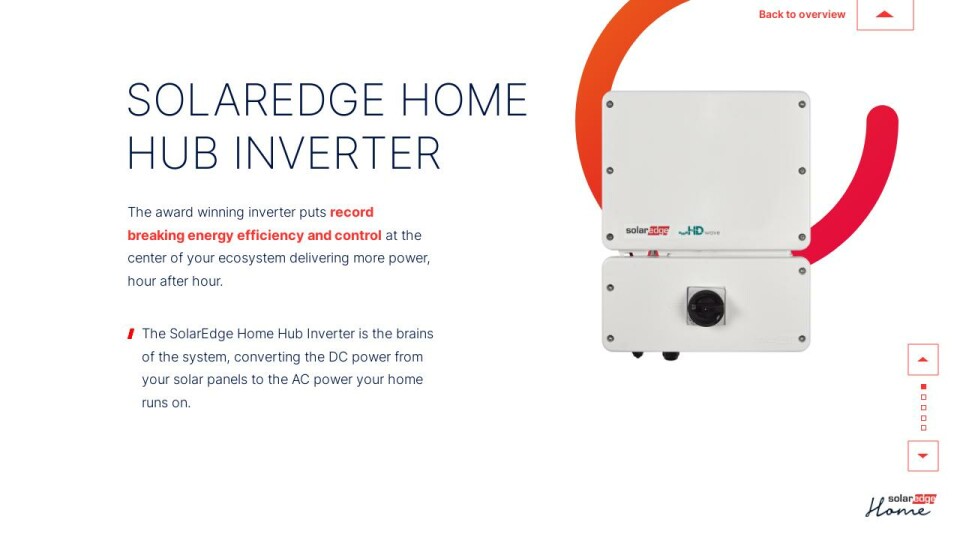 Hub Inverter page - AUS Smart Energy Ecosystem