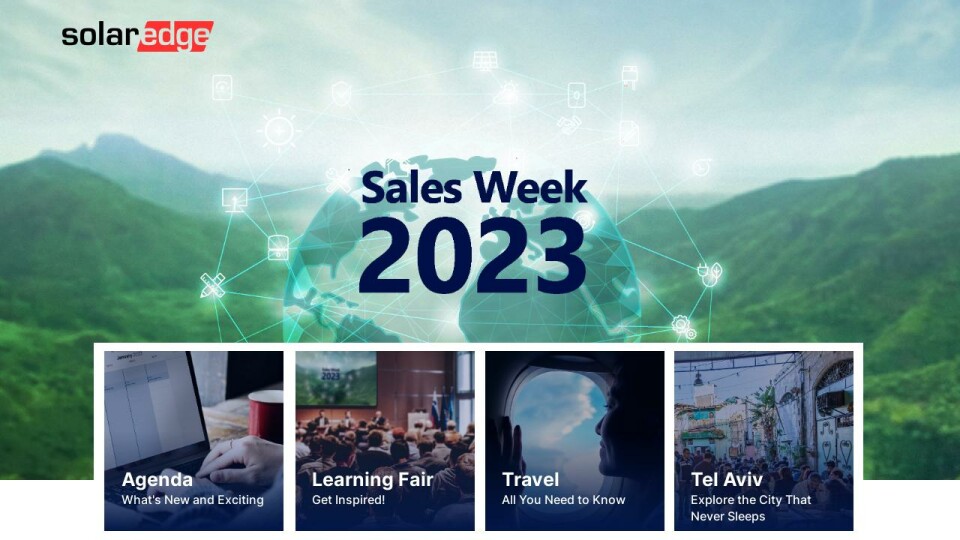 Sales Week 2023 - Sales Week 2023