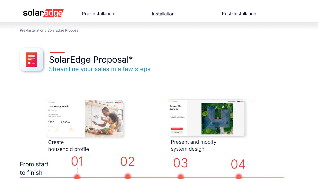 SolarEdge Proposal - SolarEdge Software Suite