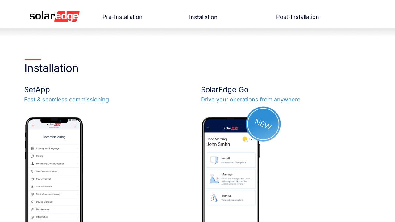 Installation - SolarEdge Software Suite