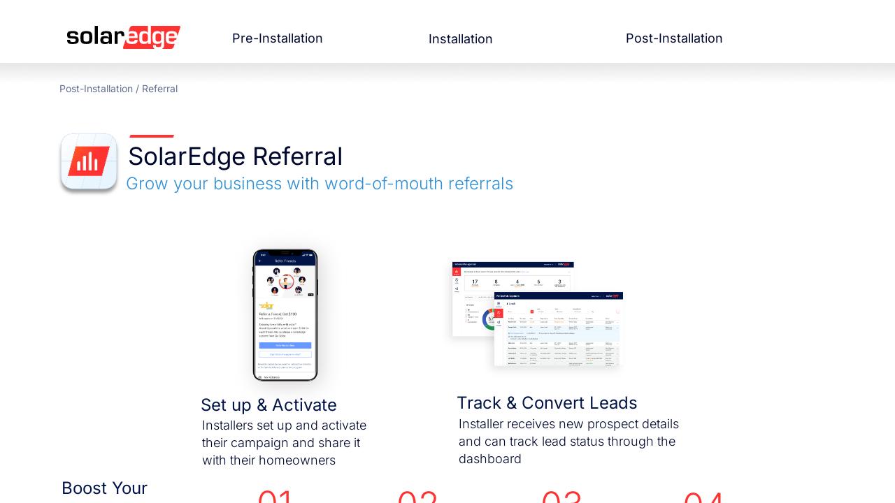 Referral - SolarEdge Software Suite
