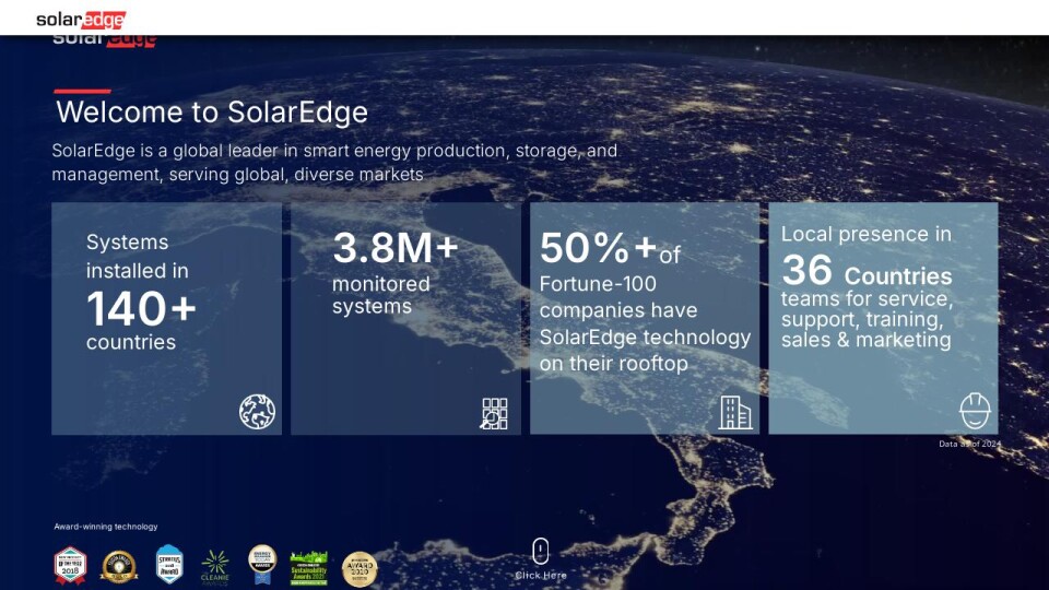 Why SolarEdge - Installer's onboarding