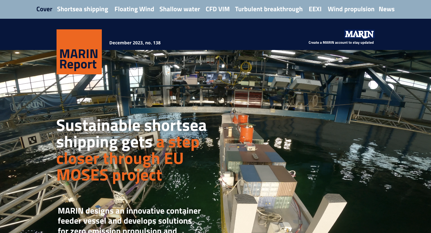 MARIN Report 138 Cover - MARIN Report - 138 edition