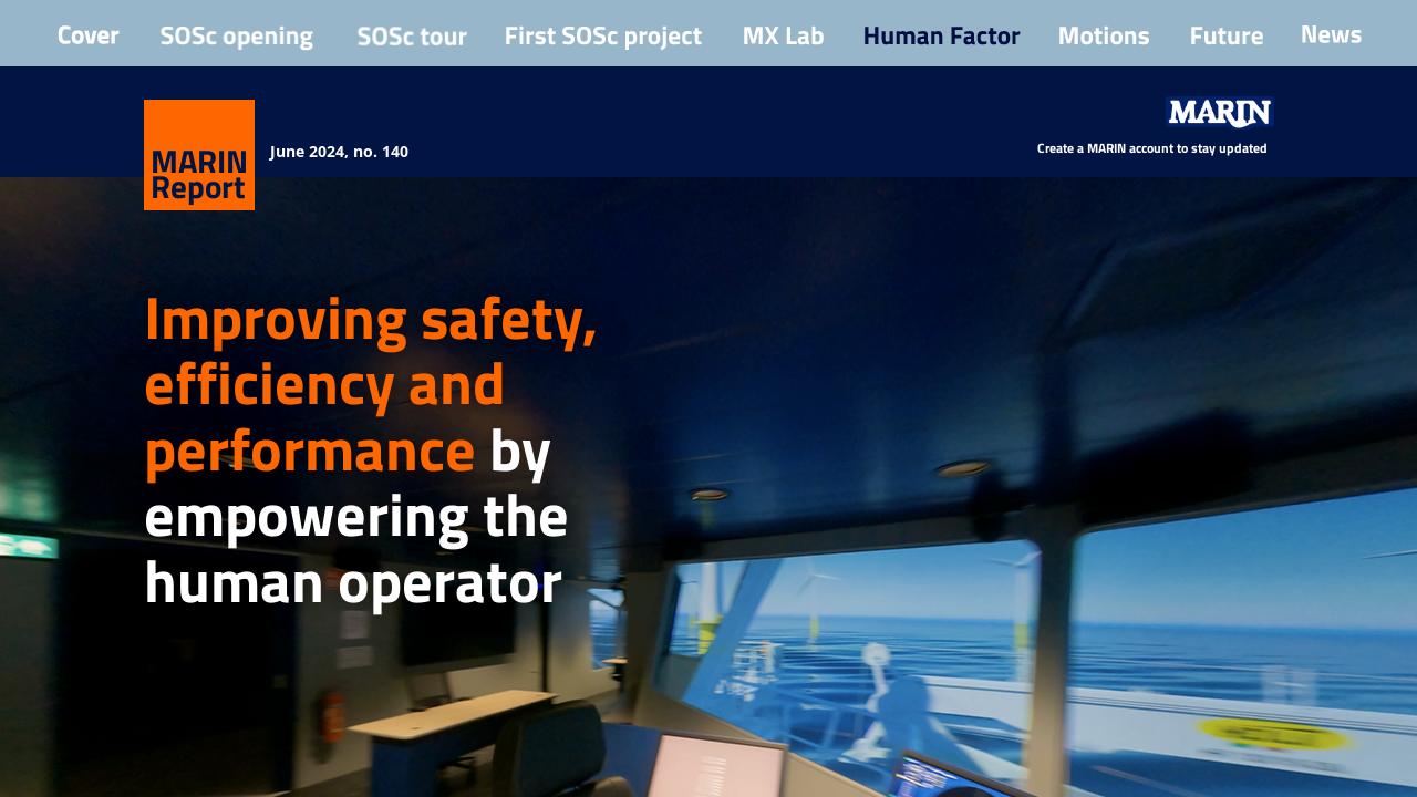 Improving safety, efficiency and performance by empowering the human ...