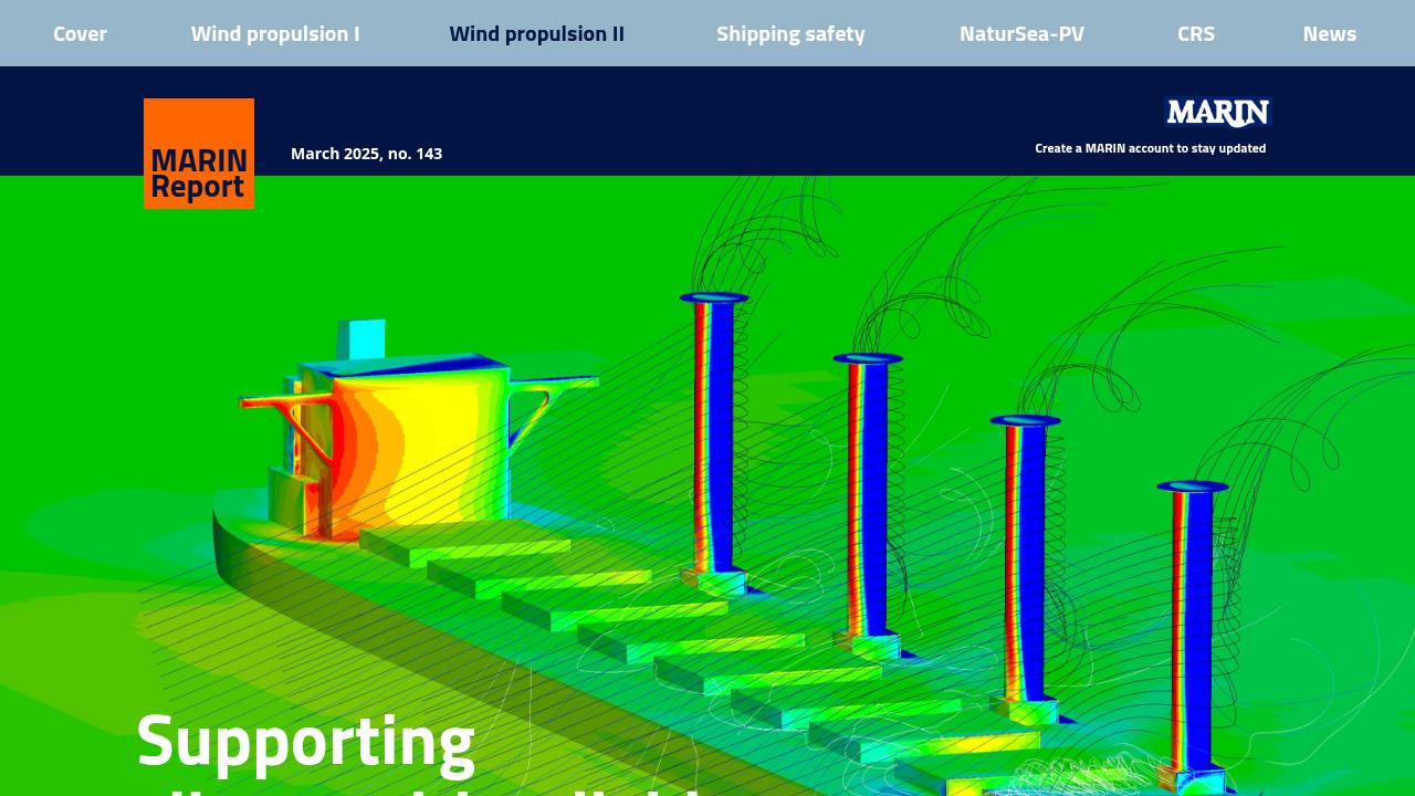 Supporting clients with reliable wind propulsion performance predictions