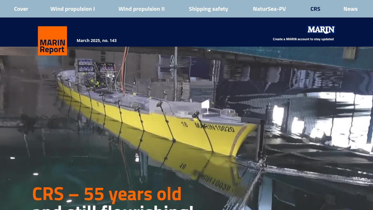 CRS – 55 years old and still flourishing!