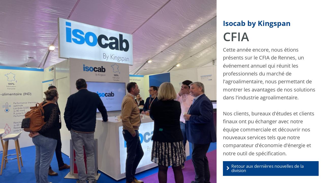 Isocab - CFIA - Bulletin d'information du KIP West - Q1 2024 - FR