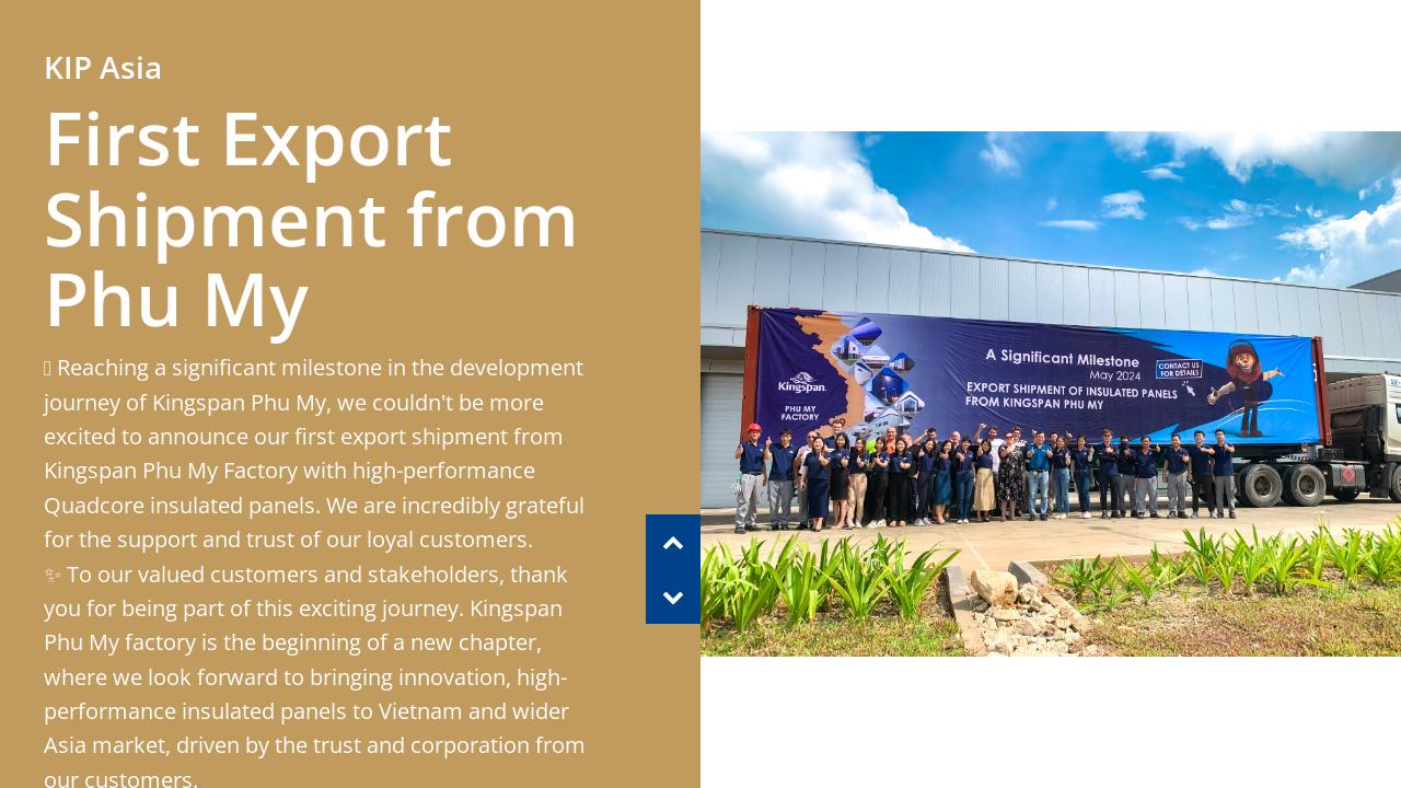 Asia - First Export Shipment - KIP EAA Newsletter - Q2 2024