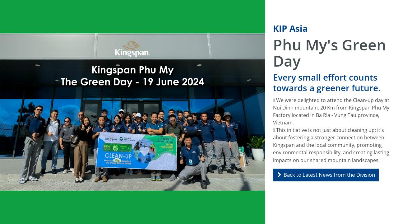 Asia - The Green Day - KIP EAA Newsletter - Q2 2024