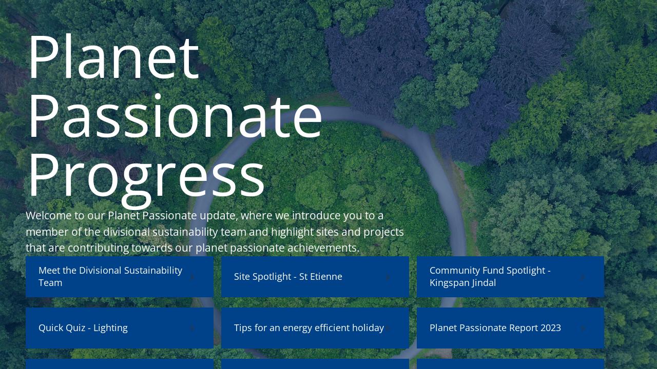 Planet Passionate Progress - Contents - KIP EAA Newsletter - Q3 Q4 2024