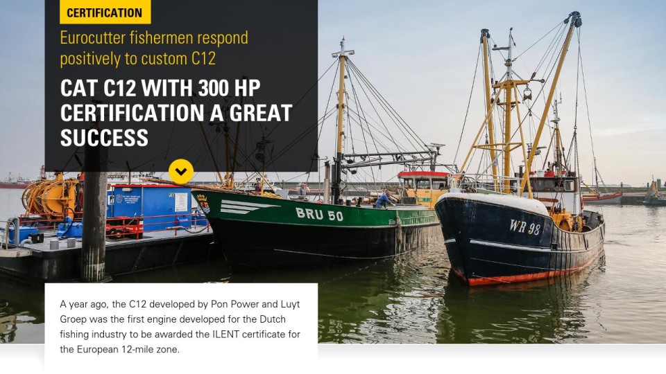 Cat C12 with 300 hp certification a great success - PON POWER NEWS #7 ...
