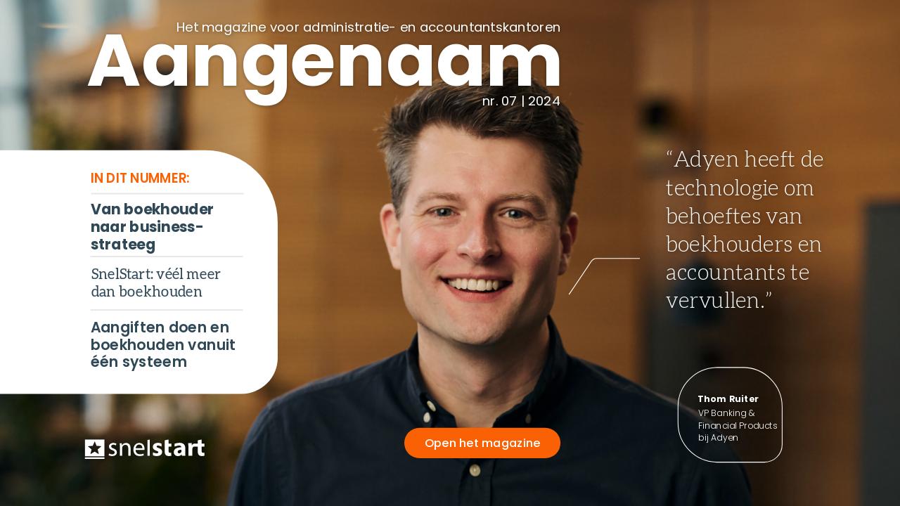 Cover - Aangenaam Magazine - 2024 - Editie 7