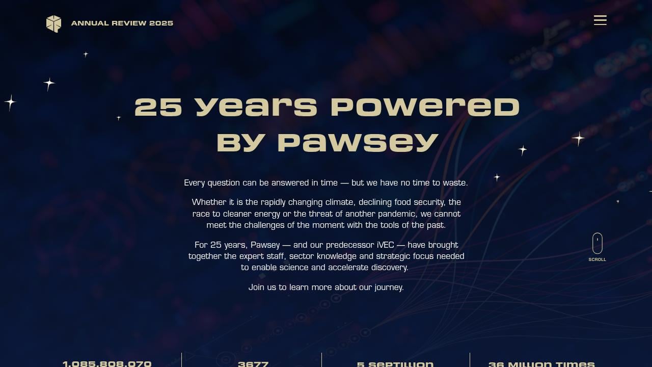 Home - Pawsey 2025 Annual Review