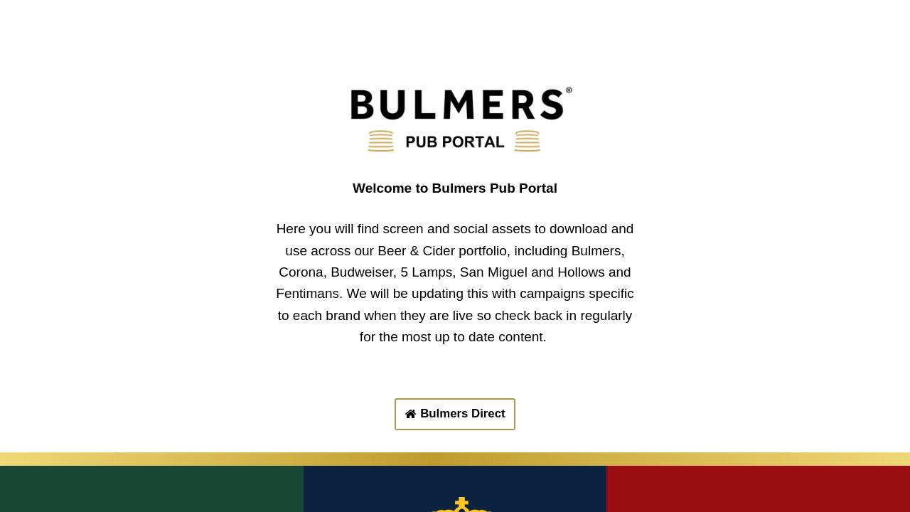 Pub Hub Pages - Bulmers Pub Portal