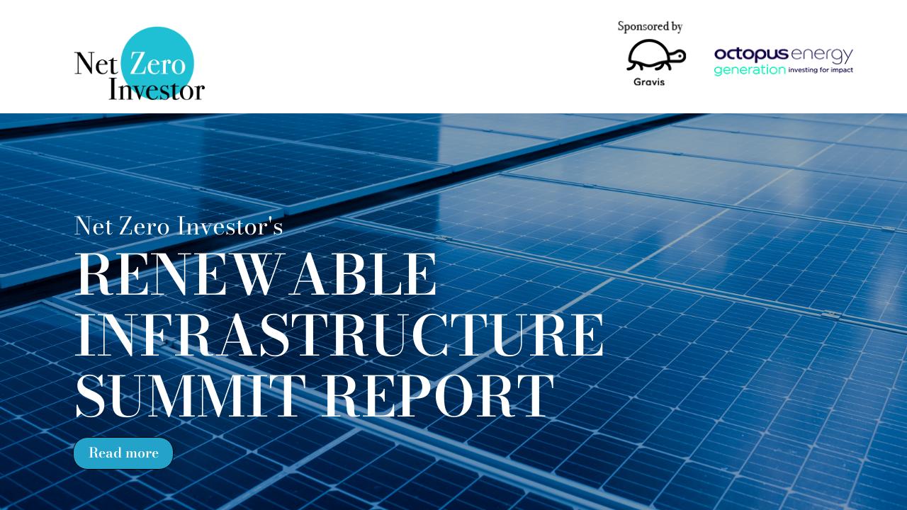 Renewable Infrastructure Summit Report cover - NZI Renewable ...