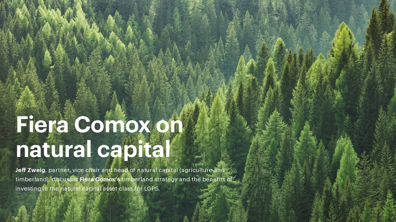 Fiera Comox: Answering questions on natural capital - Private Markets ...