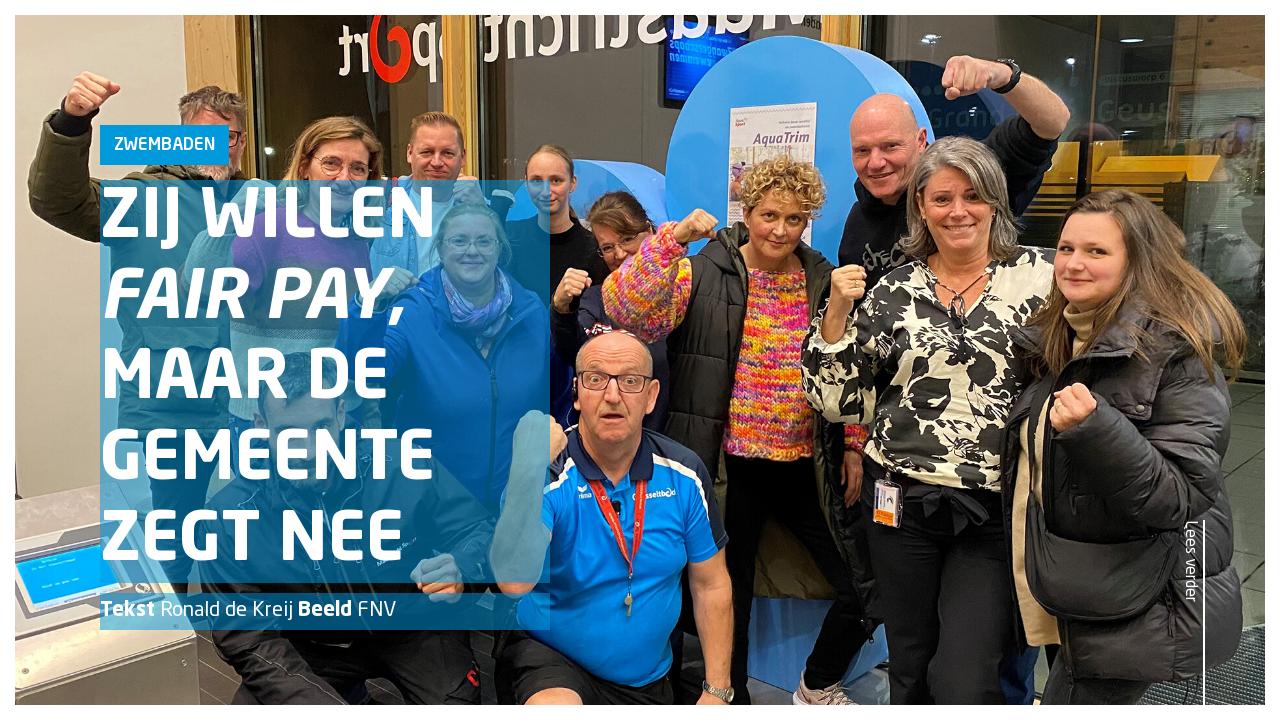 Zwembaden - FNV Magazine Overheid, Zorg & Welzijn #2 | 2024