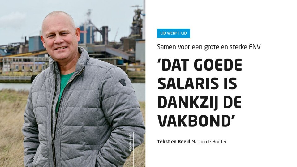 Robert werft leden - FNV Magazine #2 | 2024