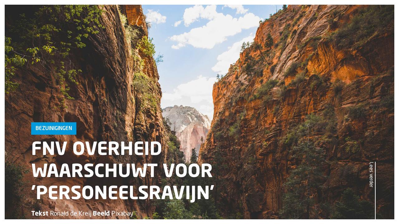Bezuinigingen - FNV Magazine Overheid, Zorg & Welzijn #4 | 2024