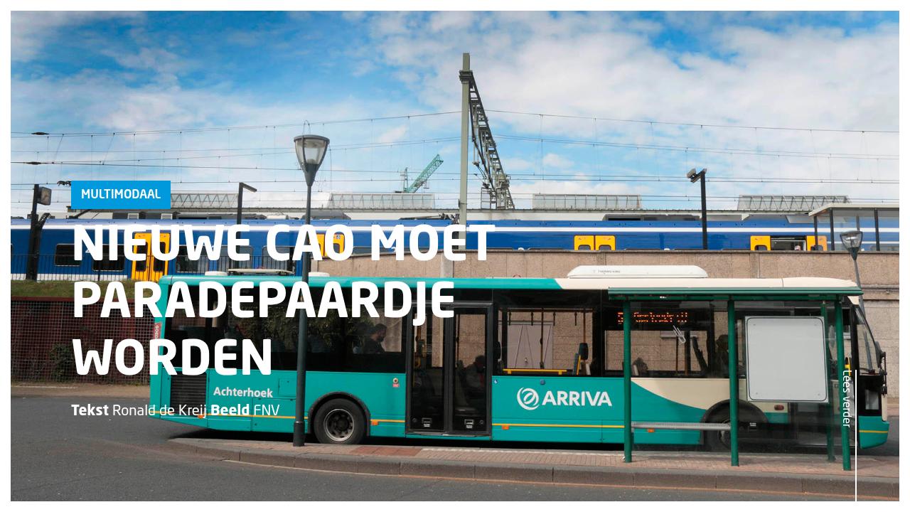 Multimodaal - FNV Magazine Streekvervoer #3 | 2025