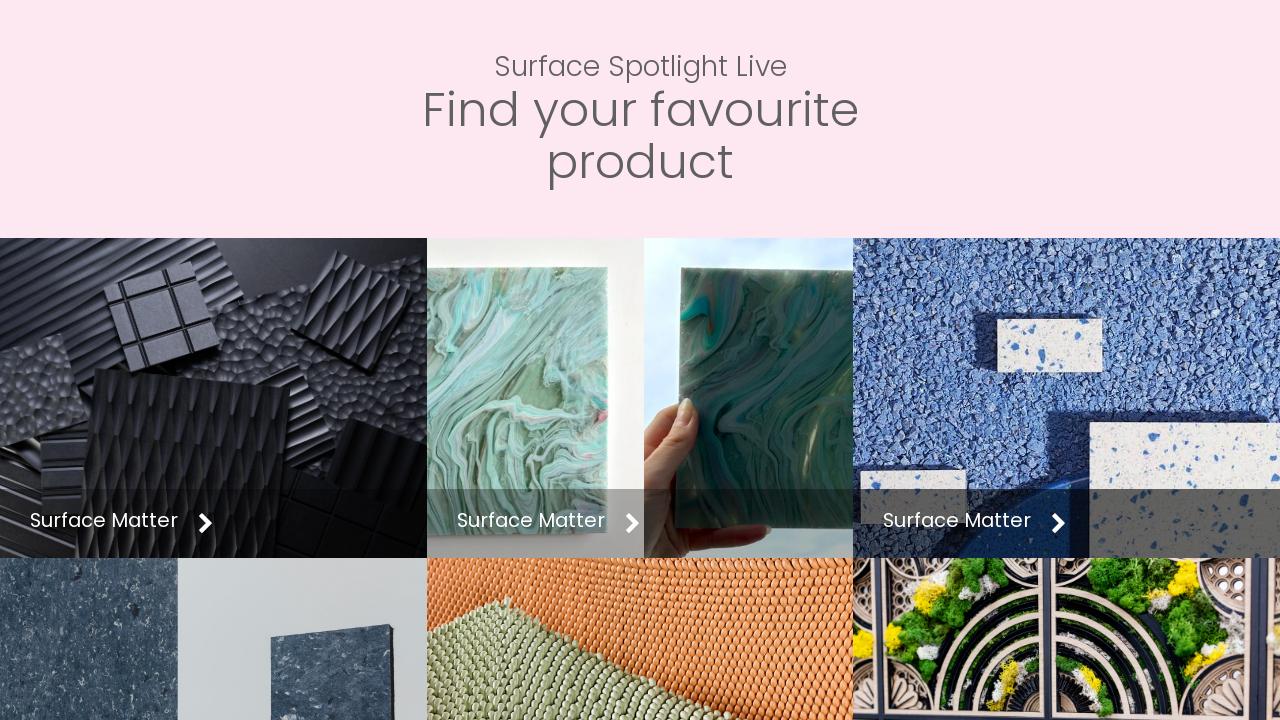 Projects S-W - Surface Spotlight Live