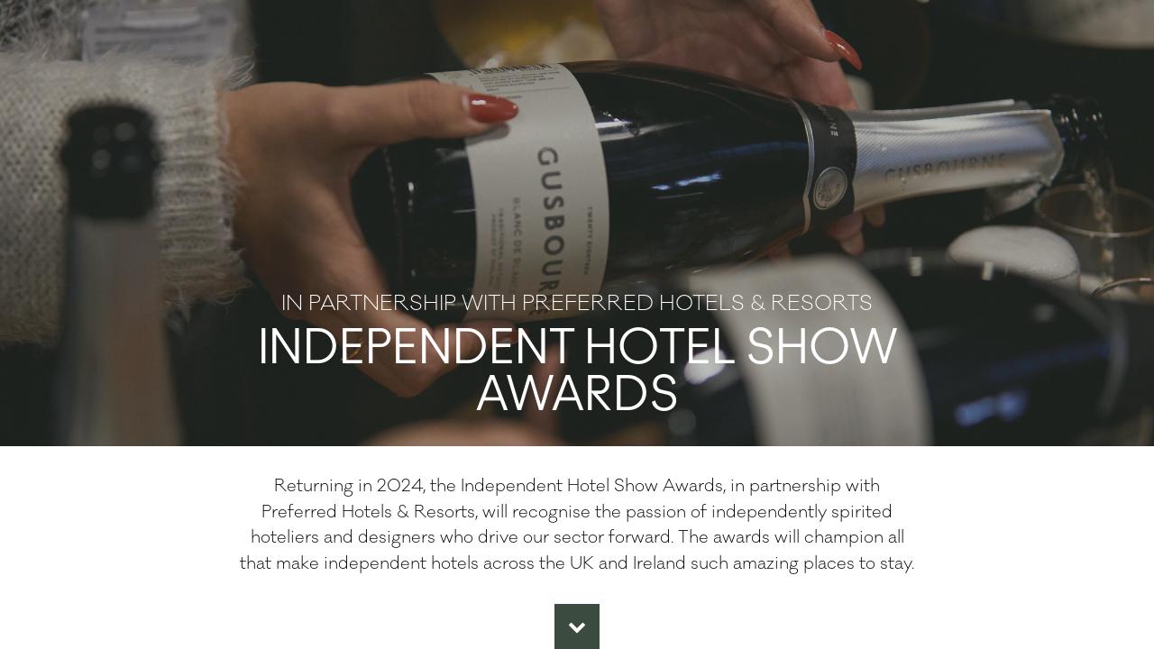 Independent Hotel Show Awards, in partnership with Preferred Hotels and ...