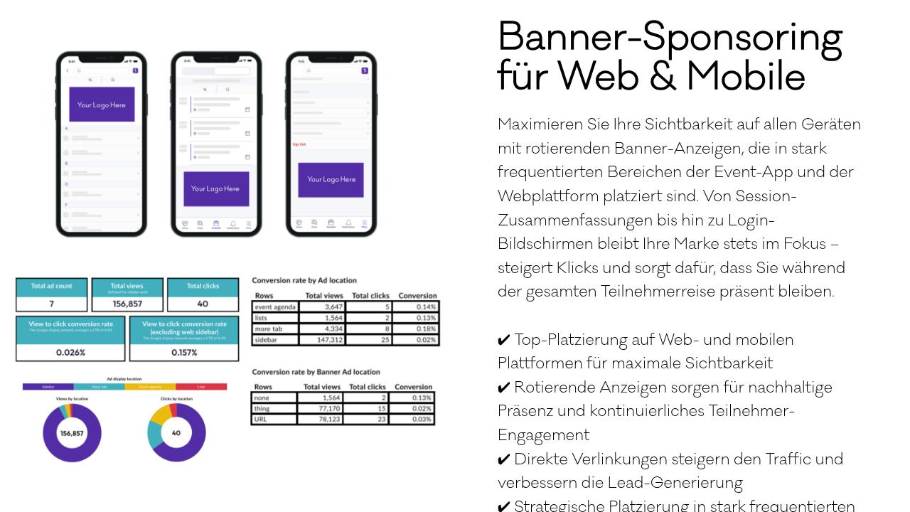 Banner-Sponsoring für Web & Mobile - IHM25 | App Sponsorship Opportunities