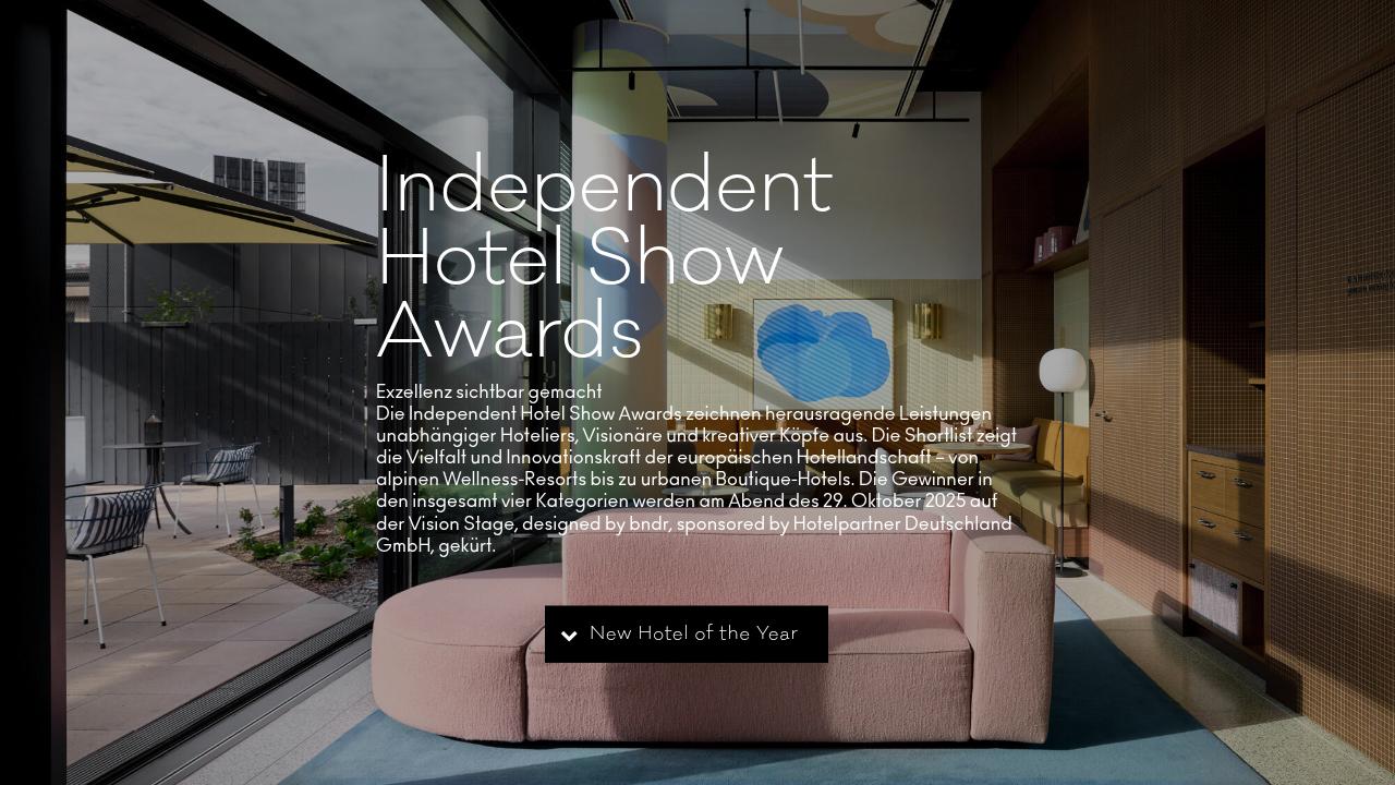Independent Hotel Awards - New Hotel of the Year - Independent Hotel ...