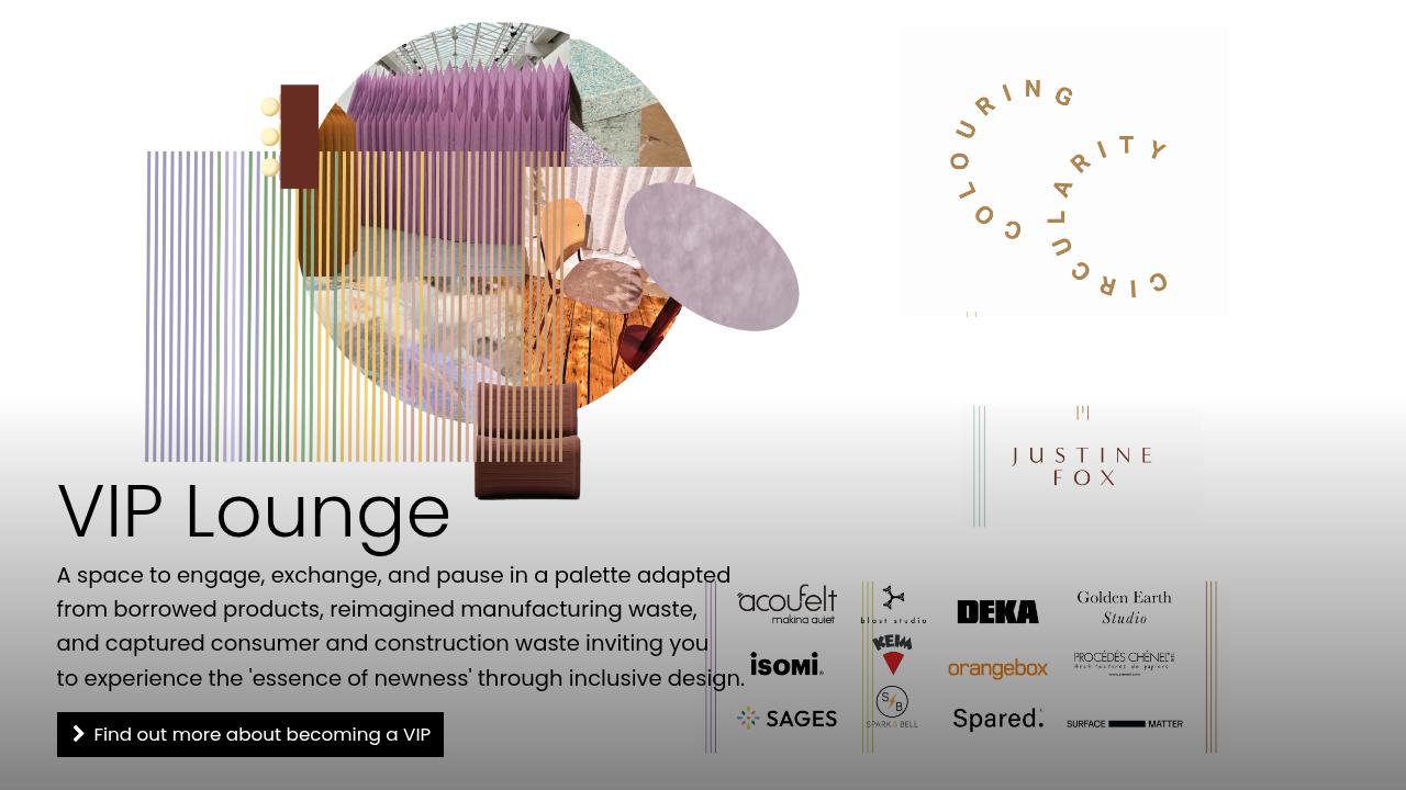 VIP Lounge - Curated by Justine Fox - Surface Design Show 2026 Official ...