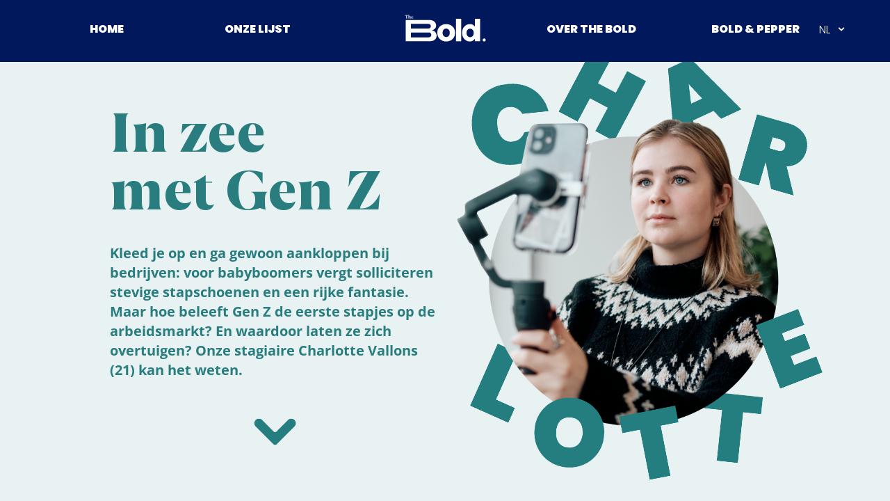 In zee met Gen Z - The Bold 24 - NL