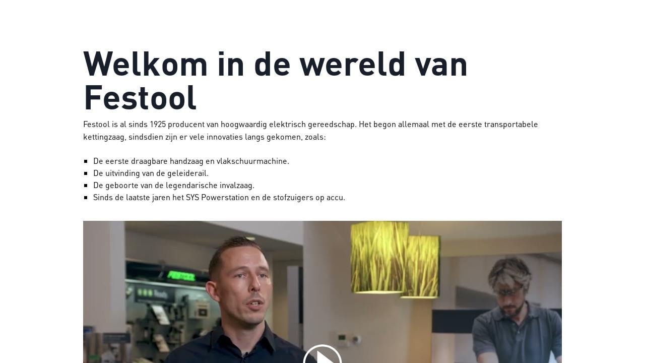 Intro - Festool digitaal magazine November 2023