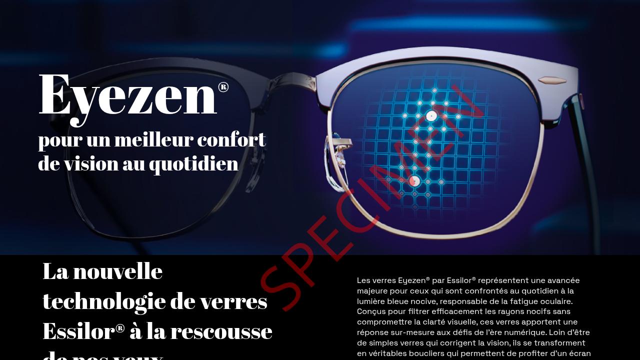 Essilor Eyezen - VVAT SPECIMEN COL 2025