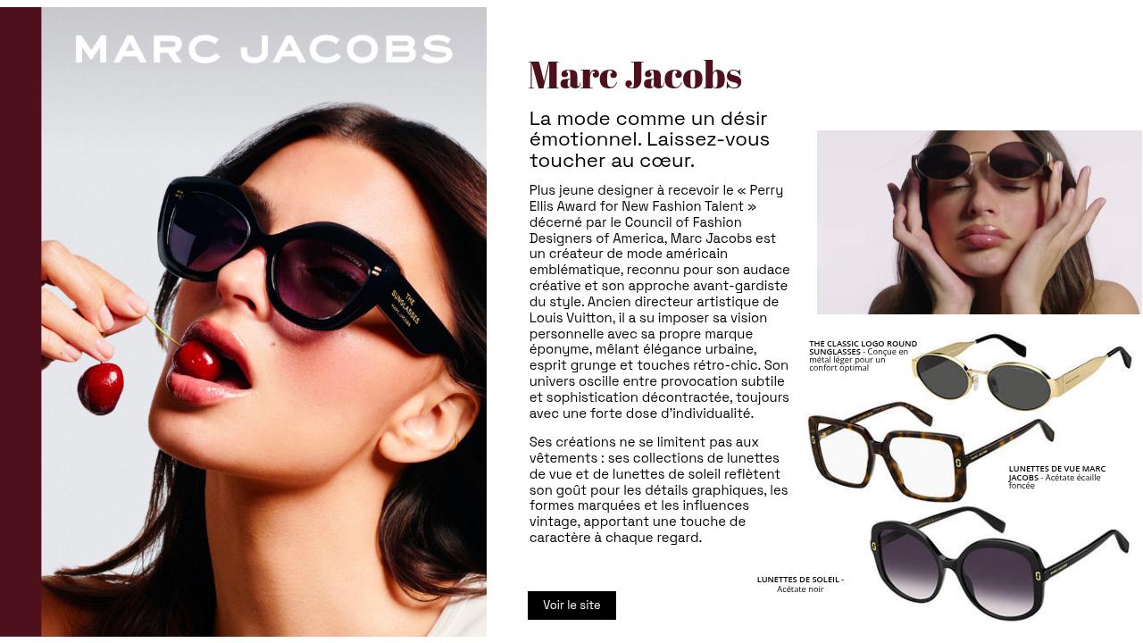Marc Jacobs - MAGAZINE OPTIQUE JOANNY
