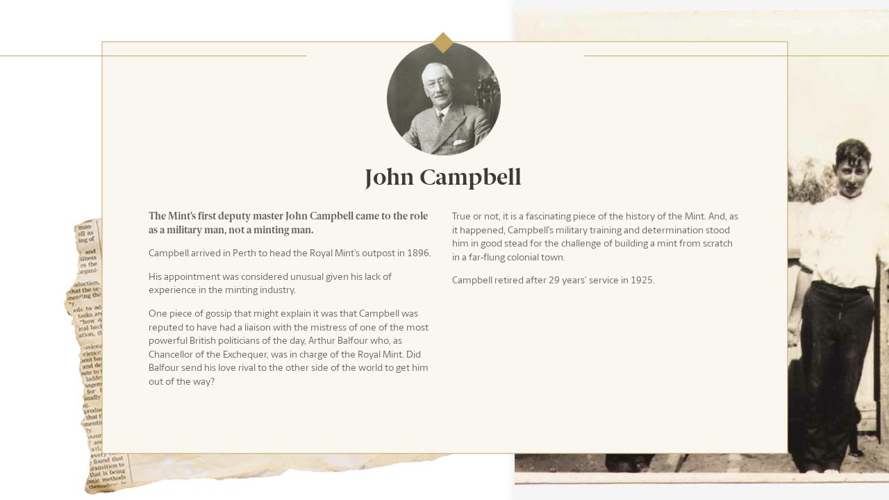 John Campbell - 125 years