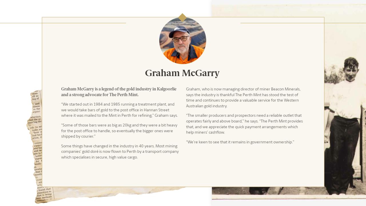 Graham McGarry - 125 years