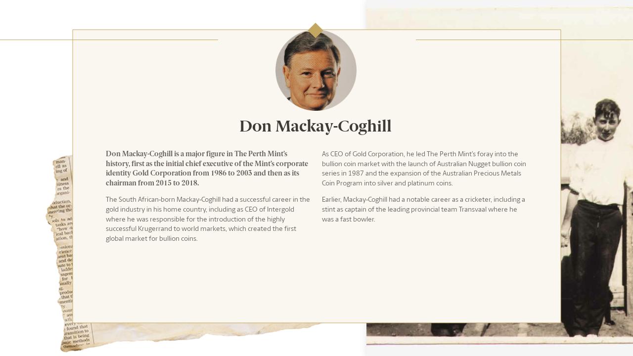 Don Mackay-Coghill - 125 years