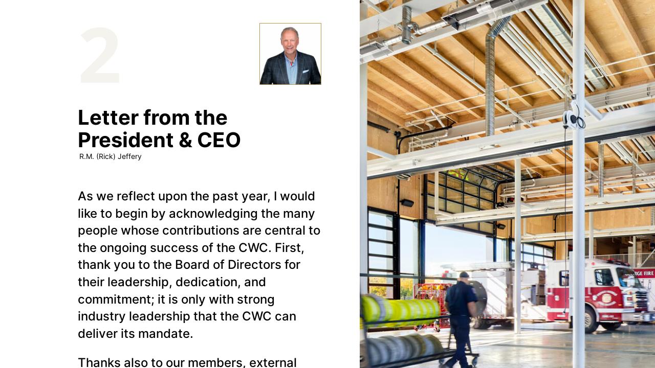 Letter from the President & CEO - Annual Report 2023 English